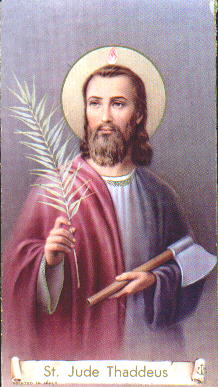 San Giuda Taddeo Apostolo, Santo delle cause senza rimedio, San Giuda ...