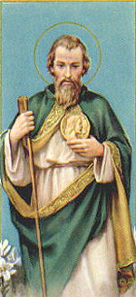 San Giuda Taddeo Apostolo, Santo delle cause senza rimedio, San Giuda ...