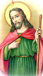 San Giuda Taddeo Apostolo, Santo delle cause senza rimedio, San Giuda ...